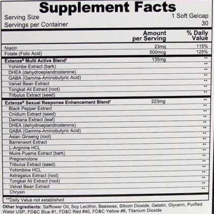 Extenze Review - Maximum Strength Male Enhancement Gelcap!